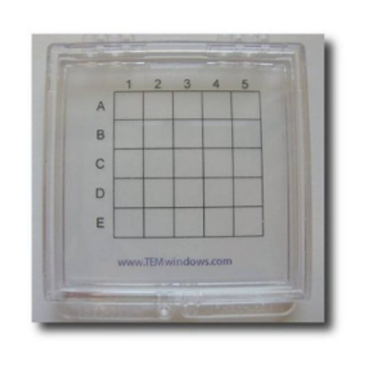 Gel-Boxes with 5x5 Grid Labeling - SiMPore